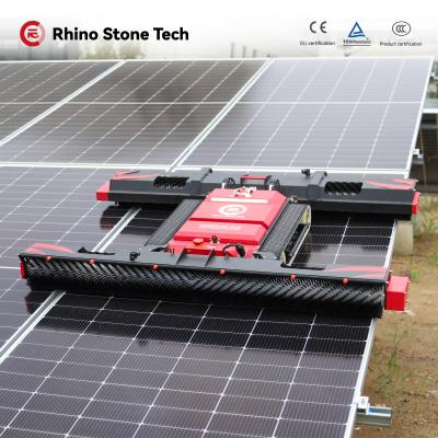 China Smart Solar Cleaner Automatischer Solarreiniger Roboter mit automatischem Wasserspray Autonomer Roboter PV-Wascher für Paneele zu verkaufen