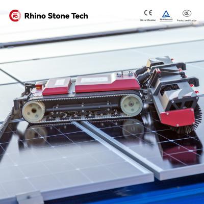 China Solar Panel Cleaning Robot for Photovoltaic Array System PV Module Cleaner Equipment for sale