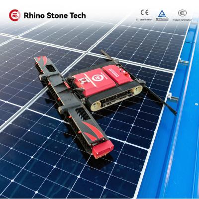 China Remote Control Solar Panel Cleaning Robot for PV Power Station Maintenance Intelligent Cleaner for sale