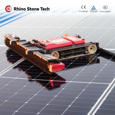 China Drahtloses Steuerungssystem Elektrischer Photovoltaik-Reinigungsroboter mit Fernbedienung Solarpanel-Reinigungsgerät zu verkaufen
