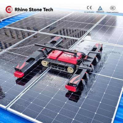 China Solar Panel Cleaning Robot Solar Panel Machine Wet and Dry Solar Panel Cleaning Robot for sale