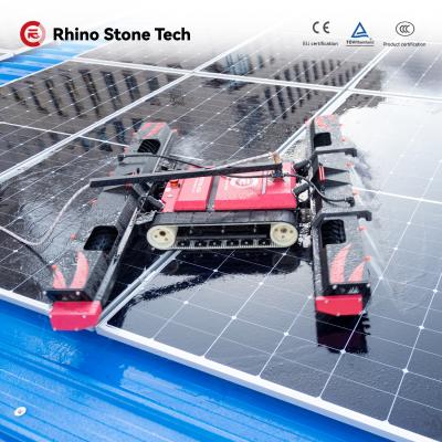 China Latest Semi-Automatic Solar Panel Cleaning Robot Remote Controlled Solar Cleaning Equipment Solar Cleaning Robot for sale