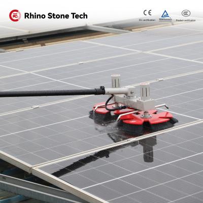 China Verlängerungsstange Teleskop-Solarpaneele Bürstenausrüstung Solaranlage Photovoltaik Reinigungsmaschine zu verkaufen