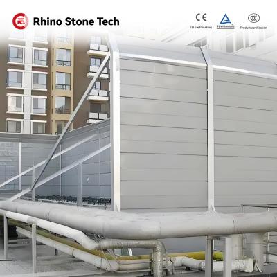 China Aluminum Alloy Energy Storage Sound Barrier with Environmentally Friendly Materials, Wind Resistance Groove for Easy Post Maintenance for sale