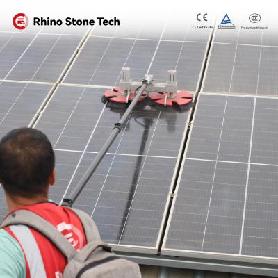 China Semi-Automatic Solar Panel Cleaning Brush Equipment for Photovoltaic Panel Maintenance for sale