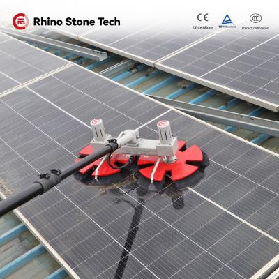 China Solar Panel Cleaning Brush Designed for Operational Safety and Maximum Cleaning Efficiency with Balanced Dual Motor System for sale