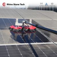 China Solar Panel Cleaning Tool Equipment Double Head Solar Panel Cleaning Rotating Brush for sale