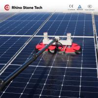 China Solar Panel Cleaning Tool Equipment Double Head Solar Panel Cleaning Rotating Brush for sale