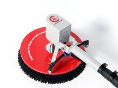 Attrezzatura regolabile per la pulizia di pannelli solari a testa singola - Pulizia celle solari