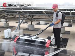 Single Roller Solar Cleaning Brush