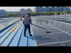 Single Disc Rotating Solar Cleaning Equipment Brush PV Cleaner Windows Cleaning Tools