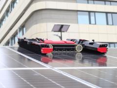 무선 제어 시스템 전기 광전 청소 로봇, 리모컨 태양광 패널 청소 장비