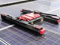 Remote Controlled PV Module Cleaner Robot for Power System Generation Promotion Tools