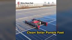 Solar Panel Cleaning Robot Dual Brush Power