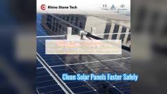 RHINO700 EH2 Solar Panel Cleaning Brush Fast Efficient Clean