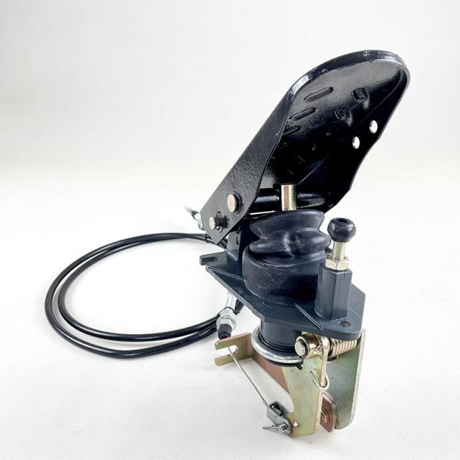 Medium-Duty Throttle Industrial Pedal Foot Control Back view