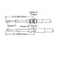 China Push Pull Marine Engine Control Cable 10ft Throttle Cable for Trucks for sale