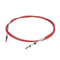 China Marine Engine and Gear Box Control Cable 33C Red Jacket 8 Degree Swivel for sale