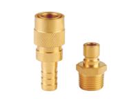 China Brass Universal Mold Shut Off Coupling Rectus 86/87/88 Series 2-4 inch 15 Mpa for sale