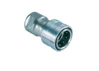 China 3/8 Inch Agricultural Quick Coupling CB-8 Series Double Shut Off Ball Locking for sale