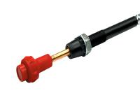 China Universal Throttle Control Cable Assembly / Control Cable Head Solid Wire Output for sale