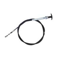 China Black Cable Color Easy Release Locking Push Pull Cable with Twist Locking T Handle for Engine Control for sale