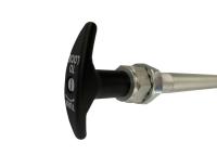 China Black Cable Color Easy Release Locking Push Pull Cable with Twist Locking T Handle for Engine Control for sale