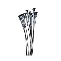 China Push Pull Universal Locking Control Cable 5mm Stainless Steel 1000N Capacity for sale