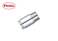 China Insert-Type Pneumatic All-Metal Connector Cylindrical Hex Socket External Thread Fitting 1.6Mpa for sale