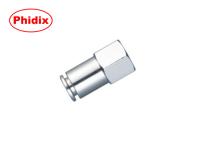 China Insert-Type Pneumatic Union Internal Thread Fittings 1.6Mpa Brass Nickel Plated for sale