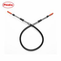 China Durable Mechanical Control Cable Assembly with Stainless Steel End Rod & Support Tube - VLD/LD/MD/HD Duty Classes for sale