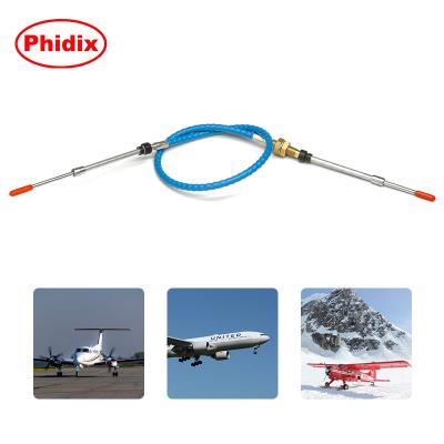 China Professional Mechanical Control Cable Assembly For Mechanical Starter for sale