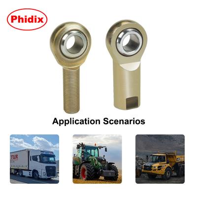 China EM-T/EF-T Series 2-Piece PTFE-Lined Rod Ends – Self-Lubricating Design with Electroless Nickel Plating for Reduced Wear & Cost-Effective Maintenance for sale