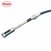 China PHIDIX Customizable Mechanical Control Cable Stainless Steel 1000mm Heavy Duty Load Capacity for sale