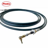 China Mechanical Control Cable with Ball Joint Ends Customizable Length 1000mm Corrosion Resistant for Industrial Use for sale