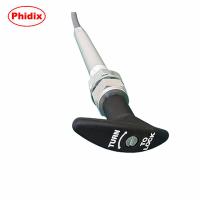 China Twist Lock Handle Push Pull Control Cable — Heavy Duty Mechanical Control Solution for sale