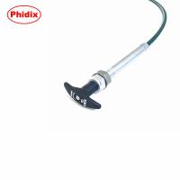 China Pull-Only Control Cable Assembly With T-Shape Pull Knob for sale