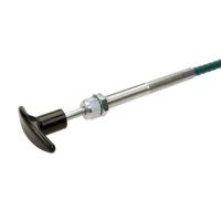 China Micro Adjust Push-Pull Control Cable with 1-3 Inch Travel Range for Precision Industrial Applications for sale
