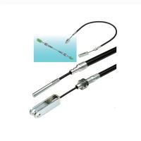 China 3000lb Pull Only Brake Control Cable Carbon Steel Wire Harness Assembly 7in Bend Radius for sale