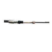 China Unlined HDPE Control Cable Assembly Jacketed Housing Hydraulic Push Pull Cable 6mm for sale