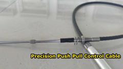 Twist Lock Push-Pull Control Cable - Precision Locking Remote Mechanical Cable Assembly
