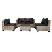 Quality Wholesale Sectional Sofa Garden Corner Set Factory Hot Sale Customizable 5 for sale