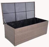 Quality Factory Wholesale Hot Sale Outdoor Garden Big Size Rattan Storage Box for sale