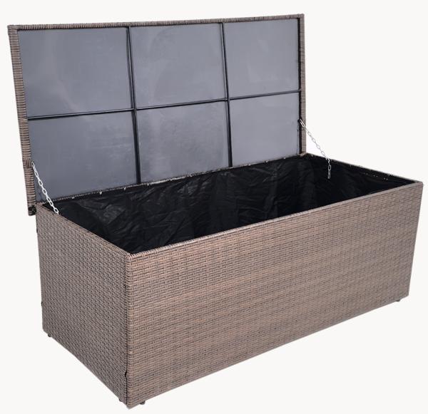 Quality Factory Wholesale Hot Sale Outdoor Garden Big Size Rattan Storage Box for sale