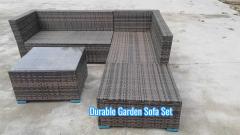 RTX1001-11 Garden Rattan Sofa Corner Set