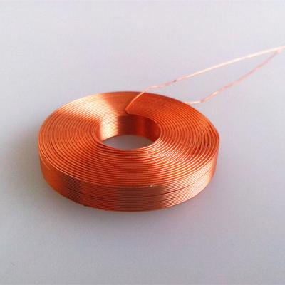 China custom access control machine application self bonded Enameled copper air coil inductor coil for sale