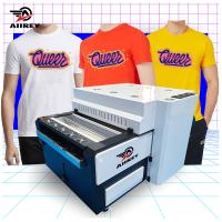 China Automatic DTF Powder Shaker Machine Fast Front And Back Baking for sale