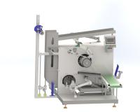 China Fully Automatic PP Strap Winder for 8-19mm Straps with 500mm Package Diameter and 300 m/min Speed for sale