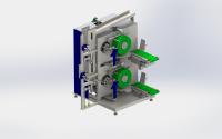 China Double Floor PP Polypropylene Strapping Automatic Winding Machine for sale
