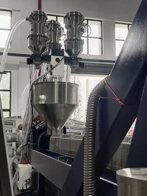 China Integrated Drying & Automatic Feeding System, 300kg SS Hopper – PP Band Extrusion Line for sale